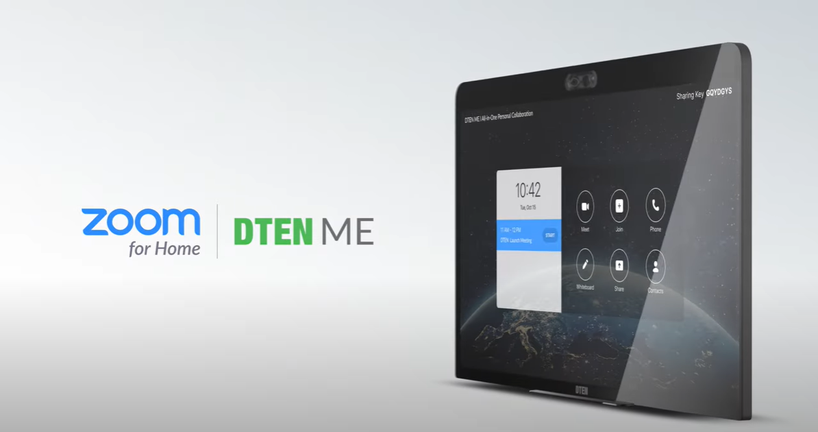 Zoom専用デバイスが登場！Zoom for Home – DTEN MEとは？ | 株式会社グローバルプロデュース